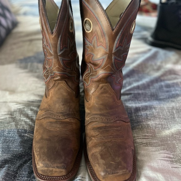 Double H | Shoes | Double H Rustic Brown Western Boots | Poshmark